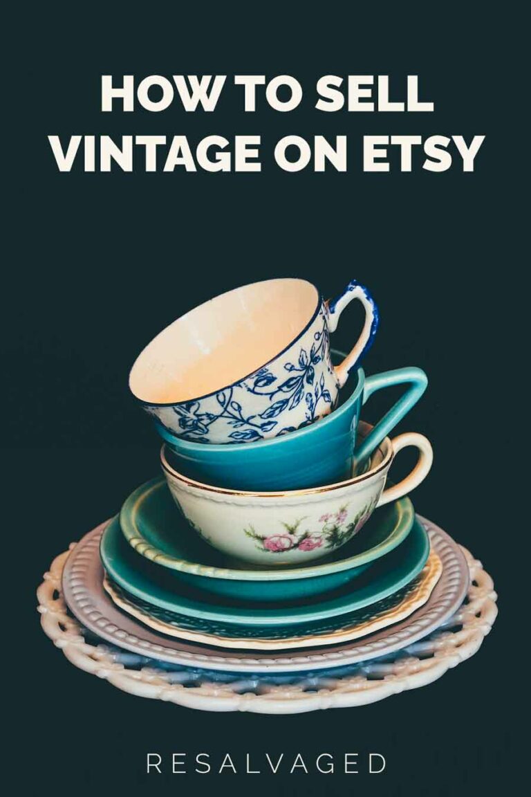 Selling Vintage Items On Etsy For Beginners