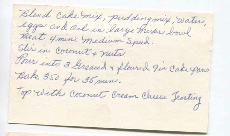 Rave Reviews 3 Layer Coconut Cake | Resalvaged