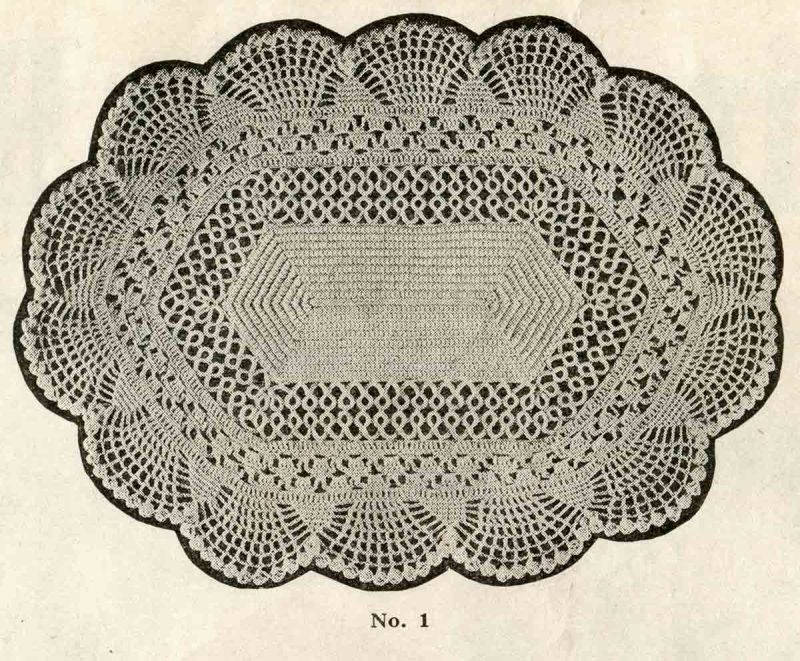4 Antique Doilies Crochet and Tatting Patterns | Resalvaged