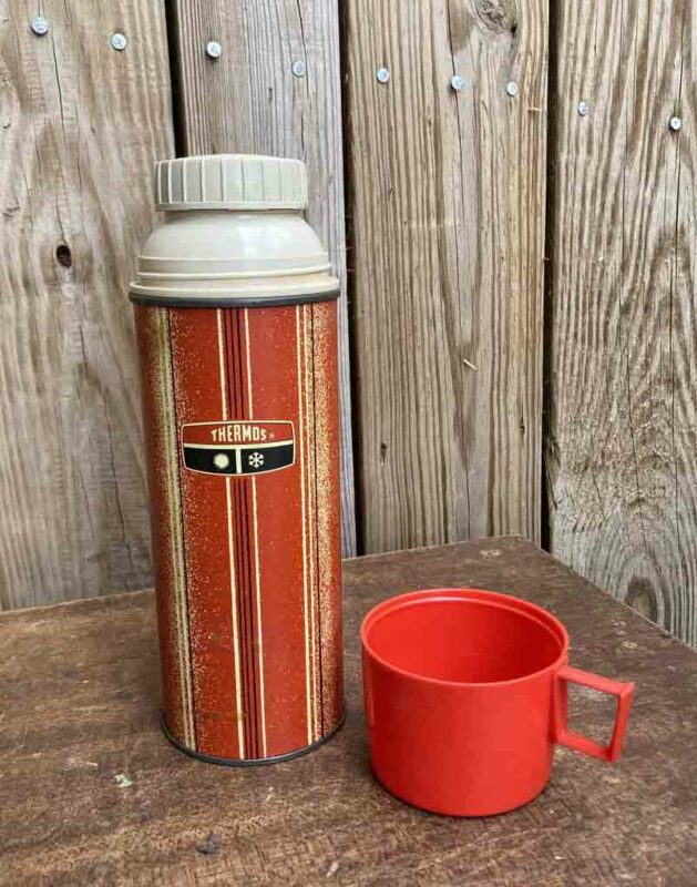 1950's Vintage Thermos Worker's Lunchbox and Thermos Bottle #2284 and ...